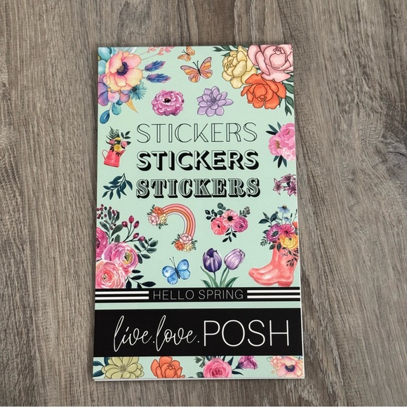 live love posh | Office | Live Love Posh Hello Spring Sticker Book ...
